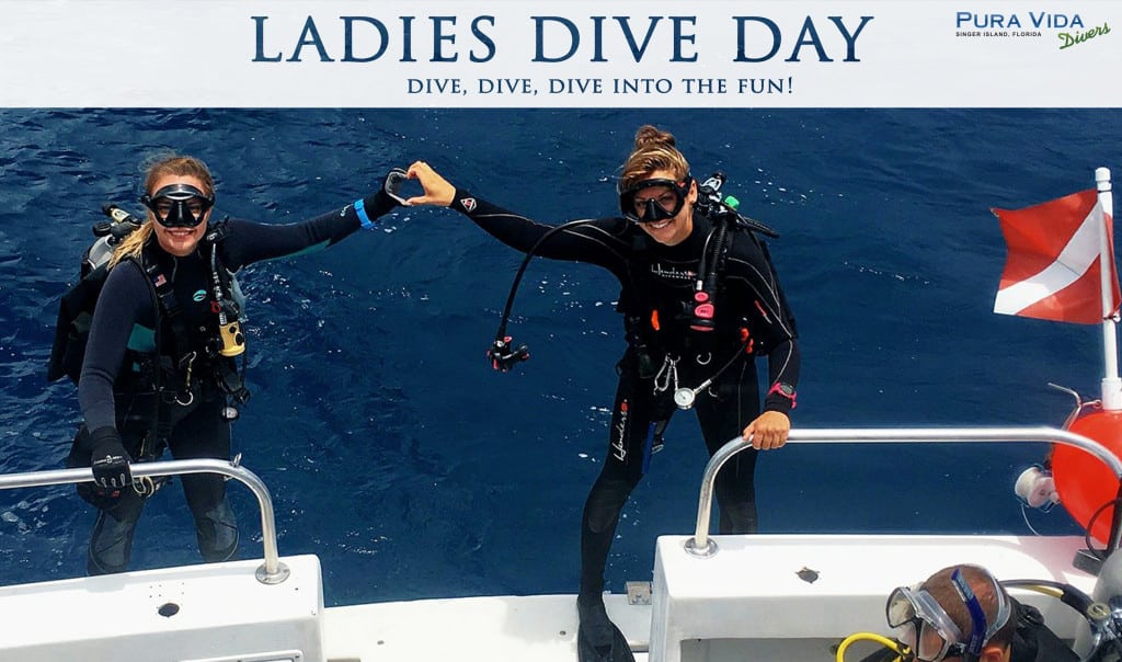 Celebrate Ladies Dive Day Underwater with Pura Vida Divers